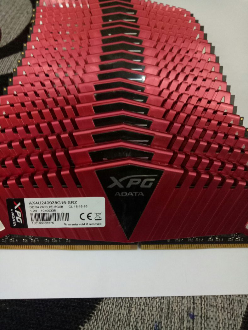 Ram ADATA XPG GAMMIX DDR4 8GB bus 2400 - Lê Phương PC